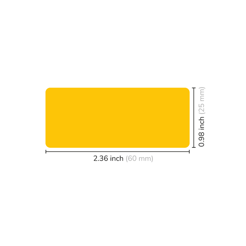 Rectangular Honey Labels for 2oz Round Jars – Charming Charly – us ...