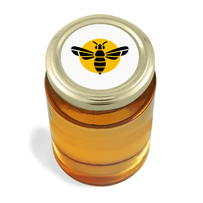 Round Honey Labels for 18oz Round Jar Lid – Charming Charly – us ...