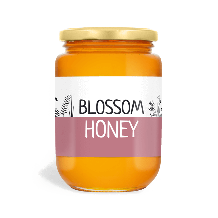 Special Rectangular Honey Labels for 30oz Round Jar – Soft Sophie – us ...