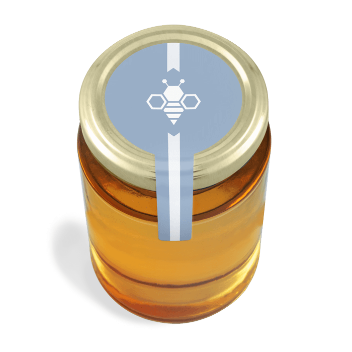 Tamper Seal Honey Labels for 18oz Round Jar – Fresh Frankie – us ...