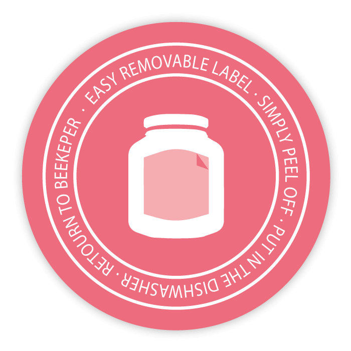 Round Disclaimer Stickers for Your Honey Jar – Peel off – us.honeystickers