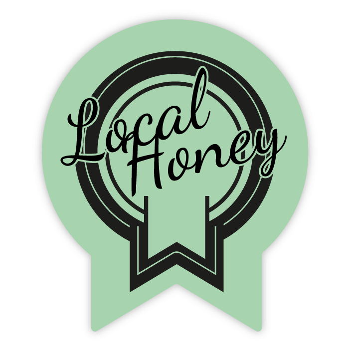 Round Disclaimer Flag Stickers for Your Honey Jar – Local Product – us ...